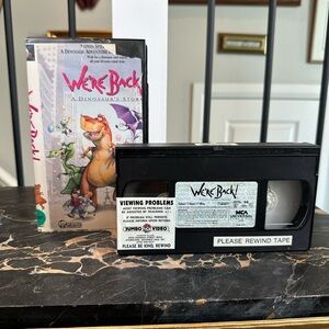 Universal Studio | Media | Were Back A Dinosaurs Story Vhs Tape Movie ...